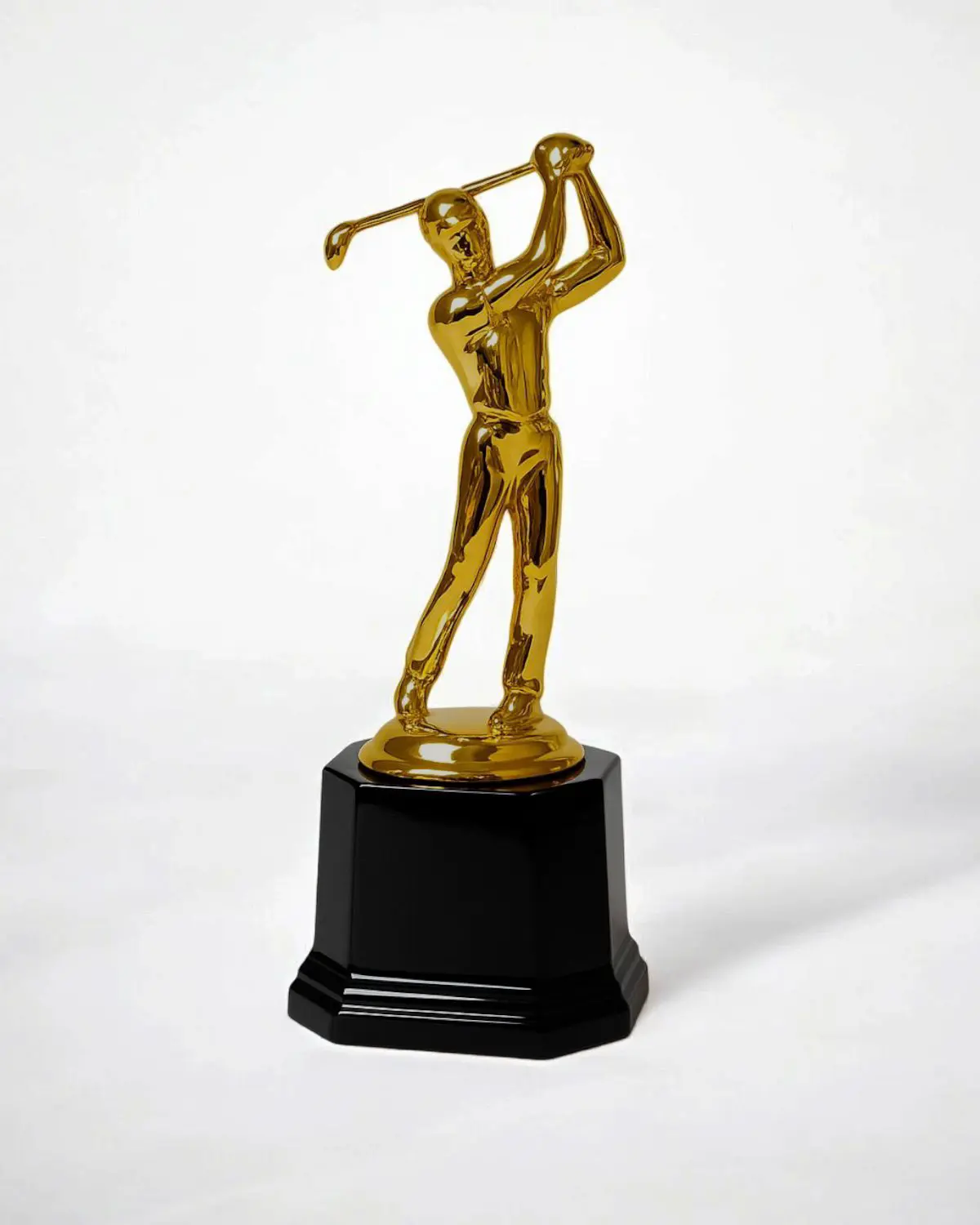 Piala Golf Elegan | Custom Tin Copper & Resin